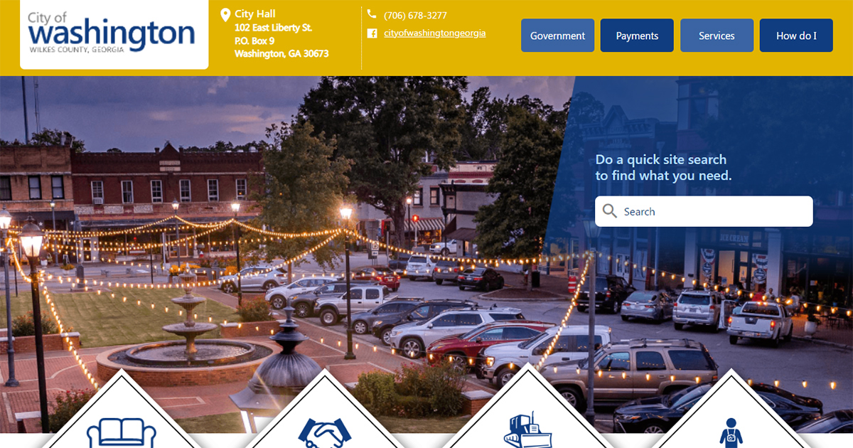 Visit | City of Washington, GA